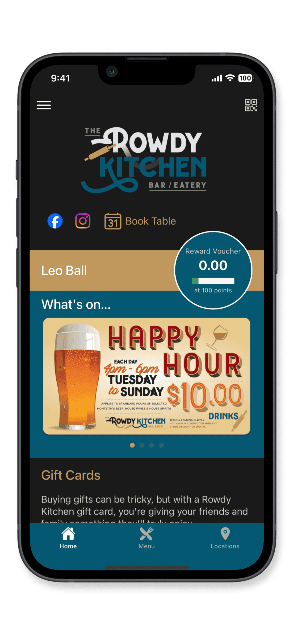 Food Menus – Rowdy Kitchen